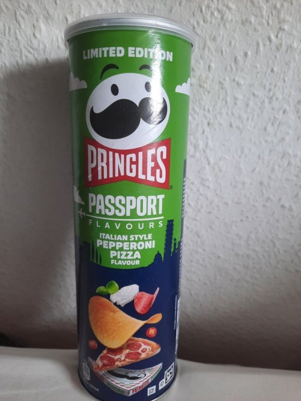 Pringles Italian style Pepperoni Pizza Flavour tauschen: Tauschbörse ...